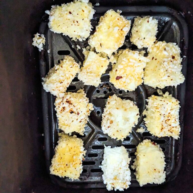Air Fryer Halloumi Bites - The Air Fryer Kitchen