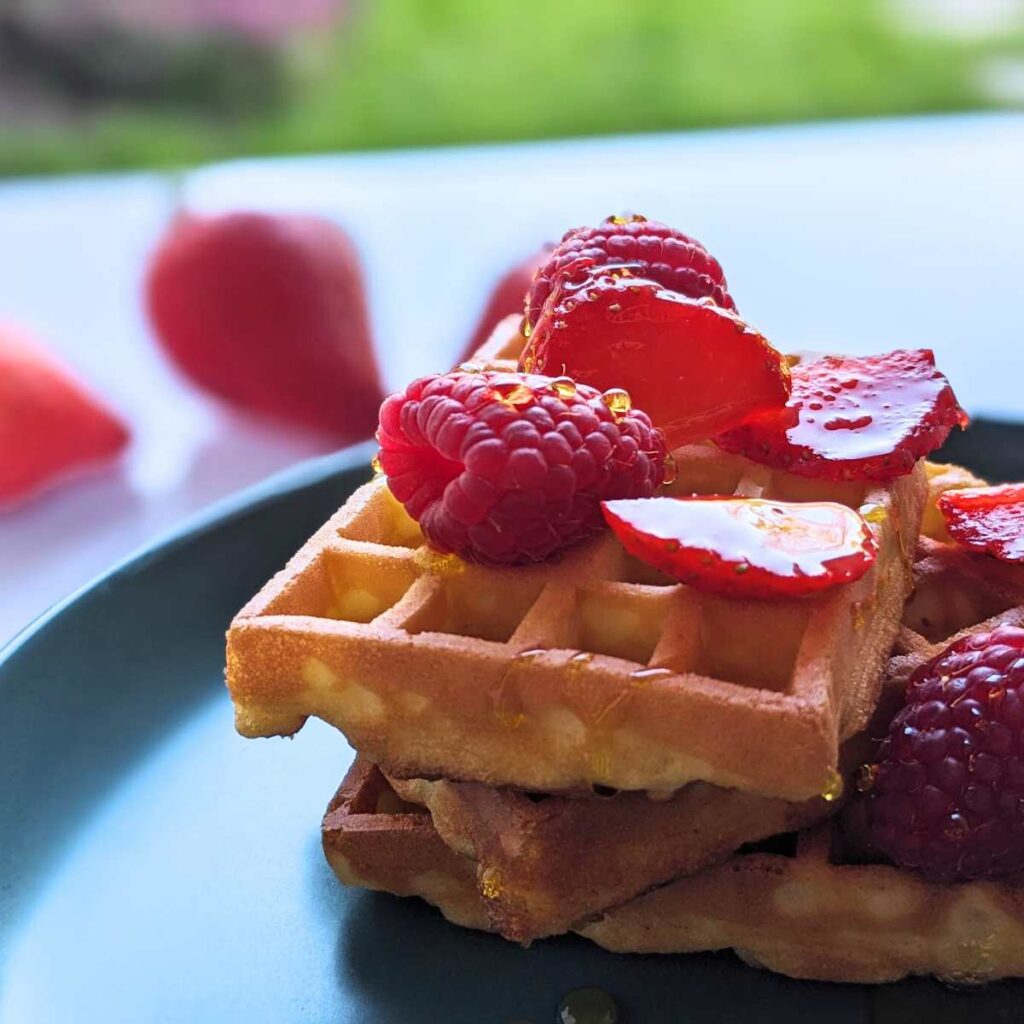 Waffles in the Air Fryer - The Air Fryer Kitchen